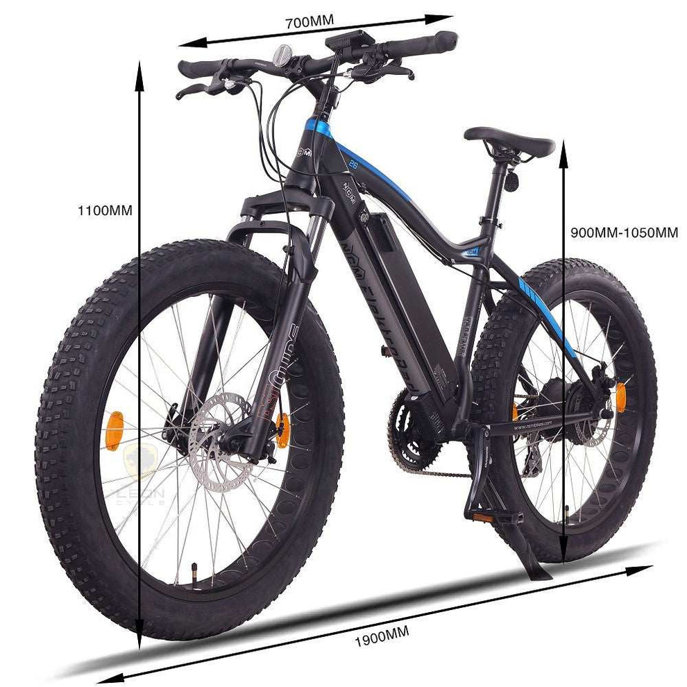 NCM Aspen Plus Fat Tyre Electric Bike - Power, Range & Adventure ...