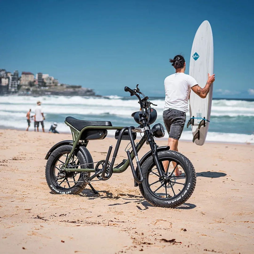 Mamba Sahara Fat Tyre E-Bike 750W 48V17AH Battery kit 2024 – Macarthur ...